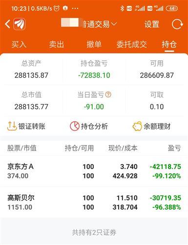 进入股吧截图