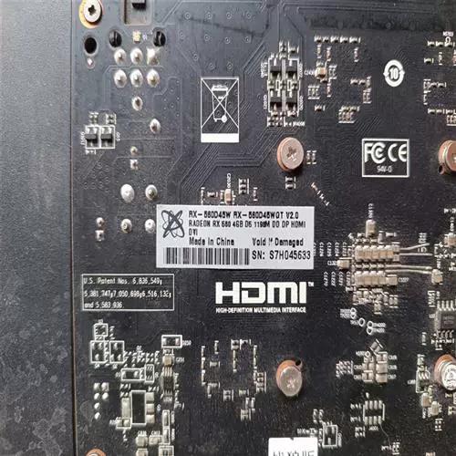 rx560x显卡相当于截图