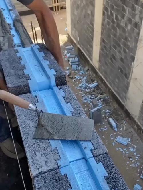 泡沫水泥砖的制作视频截图