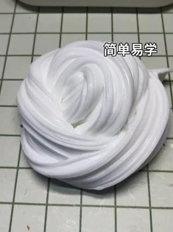 用粘土做起泡胶无硼砂图标
