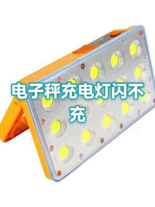 电子秤充电灯亮充不进去图标