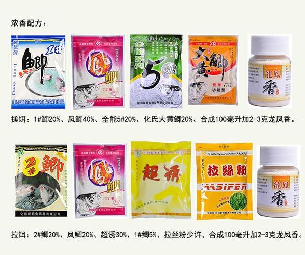 钓鲫鱼拉饵料怎么配图标
