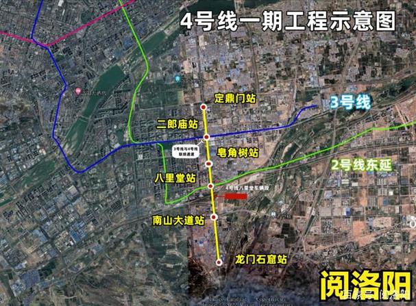 洛阳地铁4号线截图