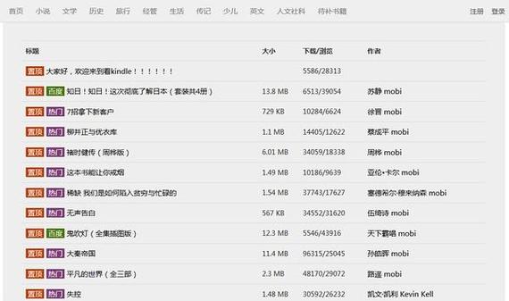 阅读网站大全图标