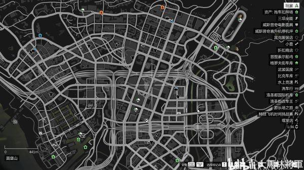 gta5地图上警察局在哪图标
