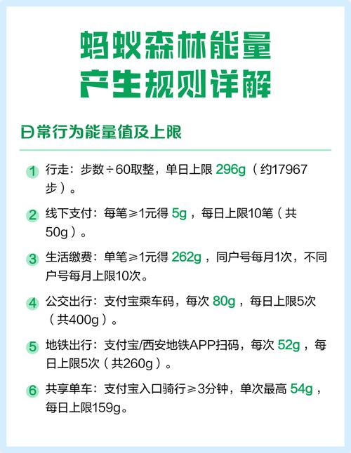 蚂蚁森林能量来源