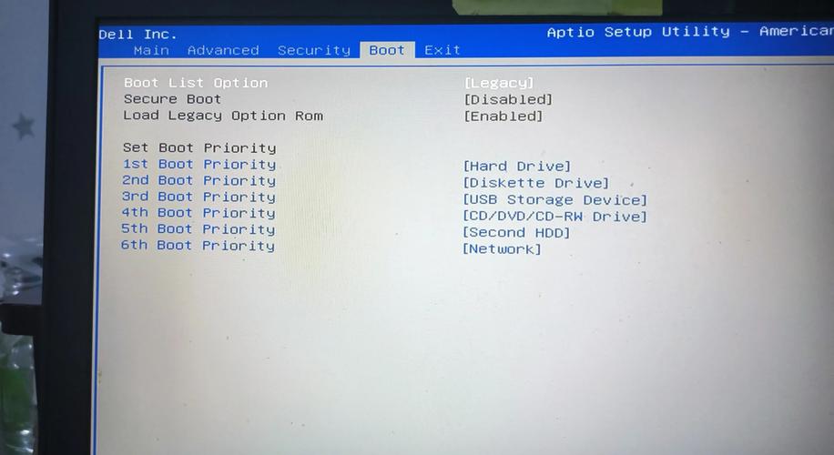dell电脑开机出现英文图标