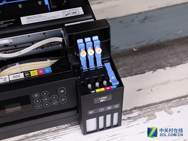 epson打印机l4168怎么加墨水图标