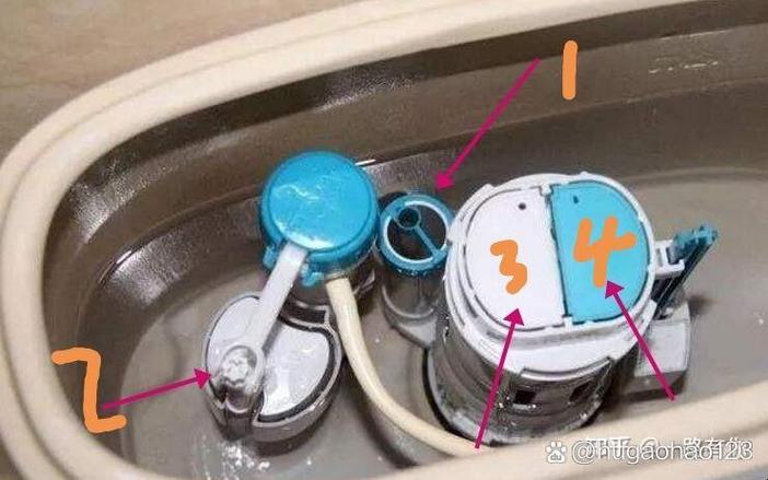 智能马桶冲水后还一直流水图标