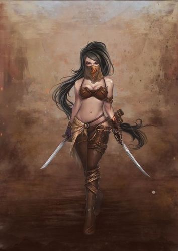 图三女刺客图标