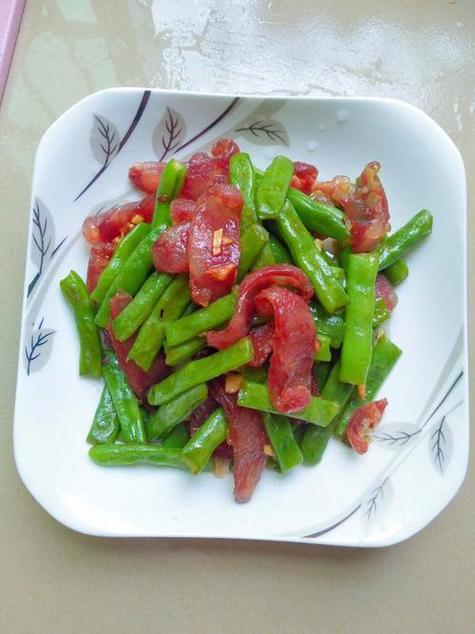 家庭炒腊肠最简单做法截图