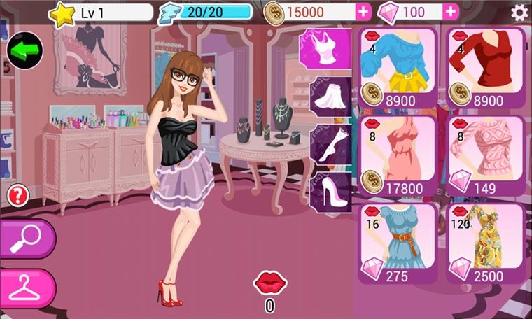 超级女星衣服无限版图标