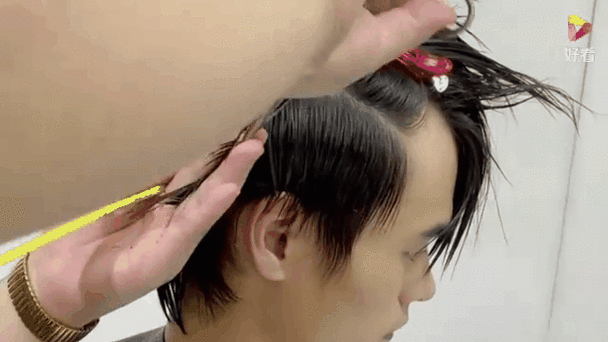 老年男士理发入门教学视频截图