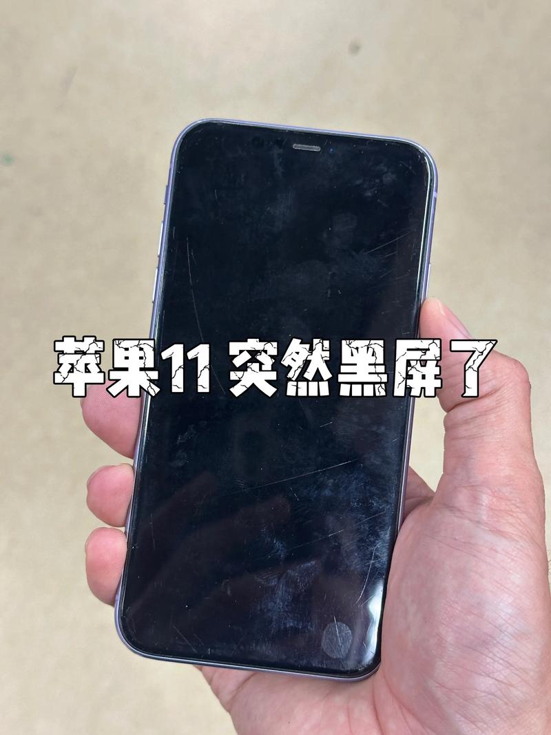 iphone11突然黑屏一会又好了图标