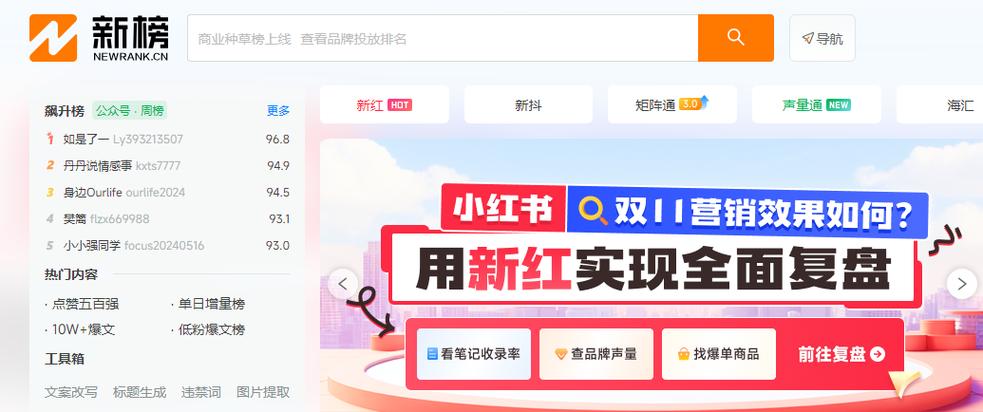 小红书数据分析工具图标