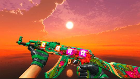 csgo橙色皮肤截图