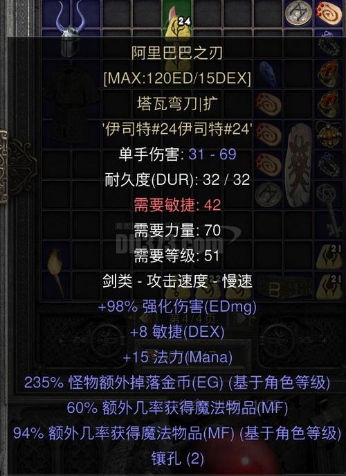 暗黑2镶嵌图标