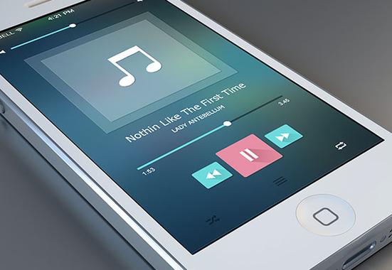 iOS音乐播放器图标