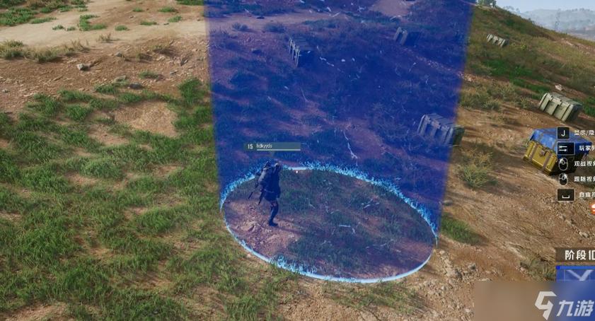 PUBG怎么关毒圈效果图标