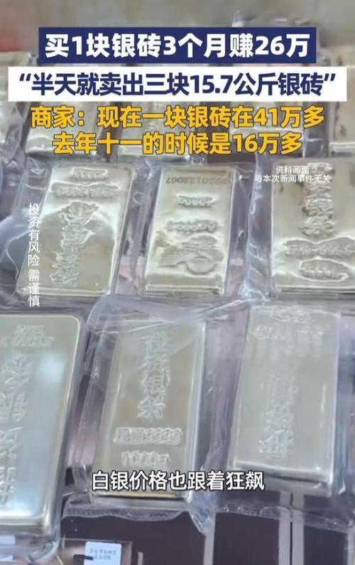 银砖1000克价格表图标
