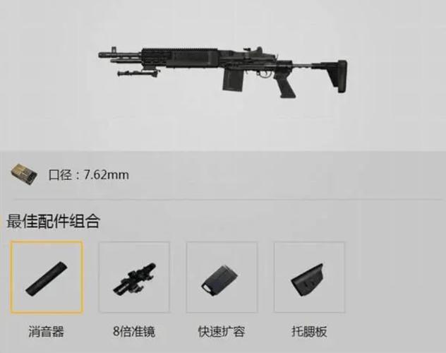和平精英枪械属性