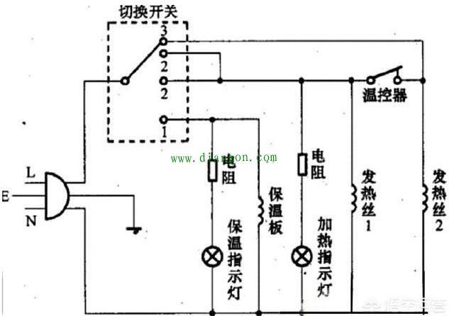 红双喜电压力锅电路图图标