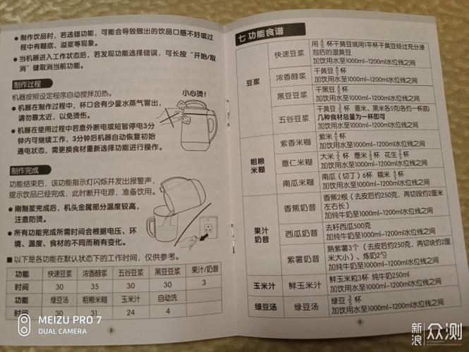 豆浆机使用说明图标