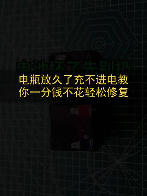 数码相机电池放久了充不进电图标