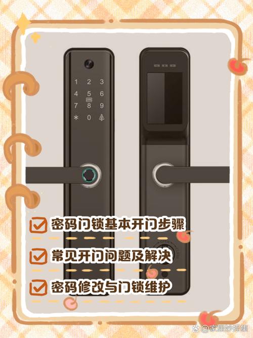 指纹门锁密码成功打不开怎么办图标
