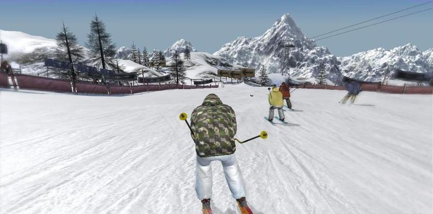 真人滑雪游戏3d截图