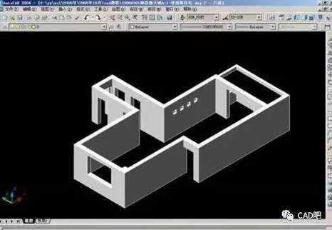 cad平面图怎么生成3d效果图图标