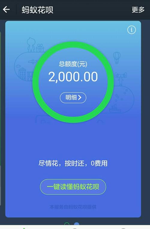 怎么改花呗额度图标
