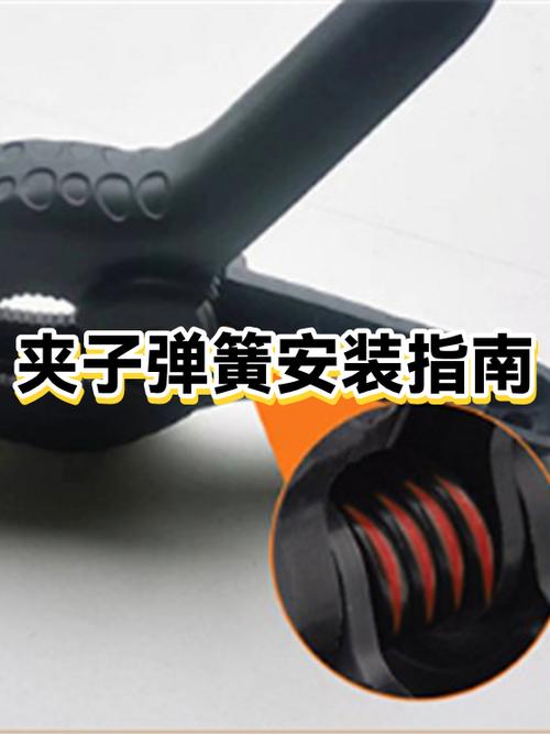 夹子的弹簧安装图解图标
