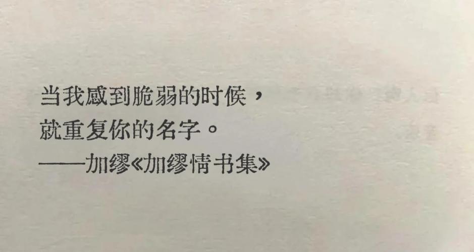 弱点经典语录