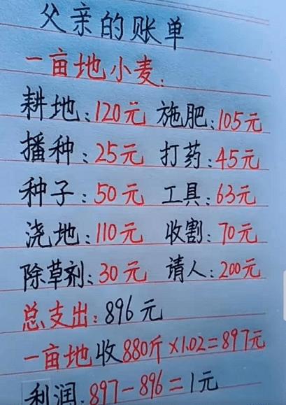 种地一亩地的纯利润图标