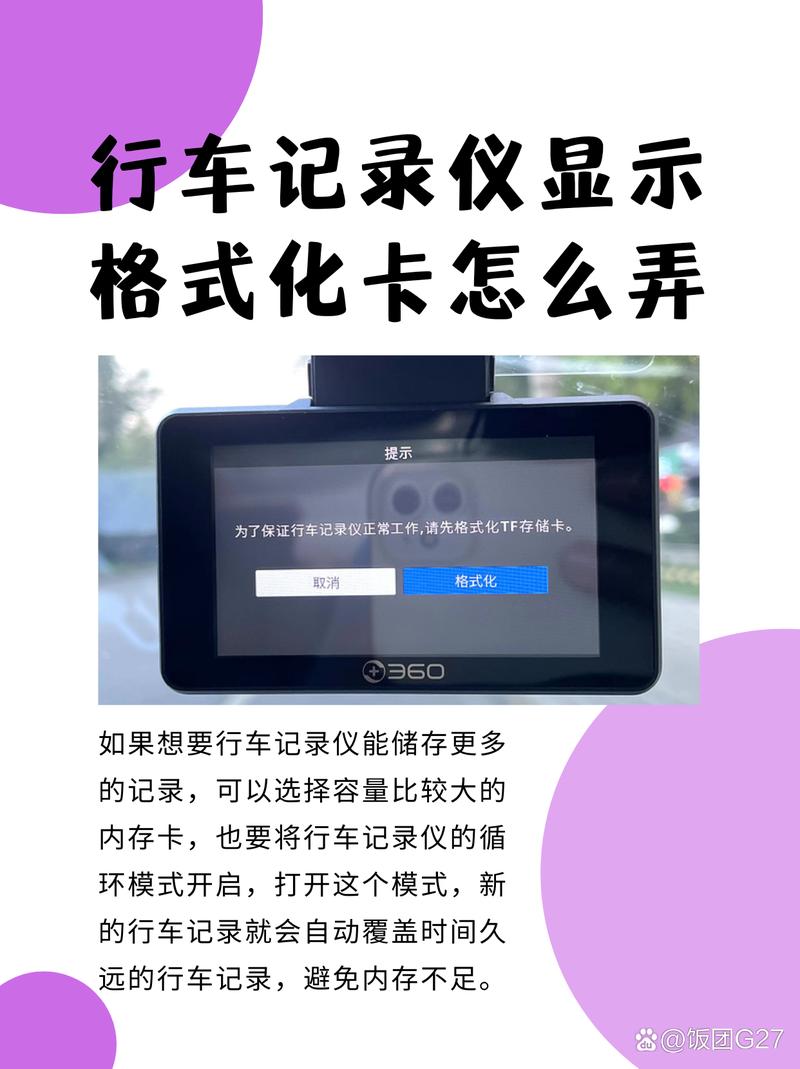 行车记录仪显示格式化图标