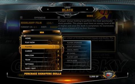 2k13生涯模式增加sp截图