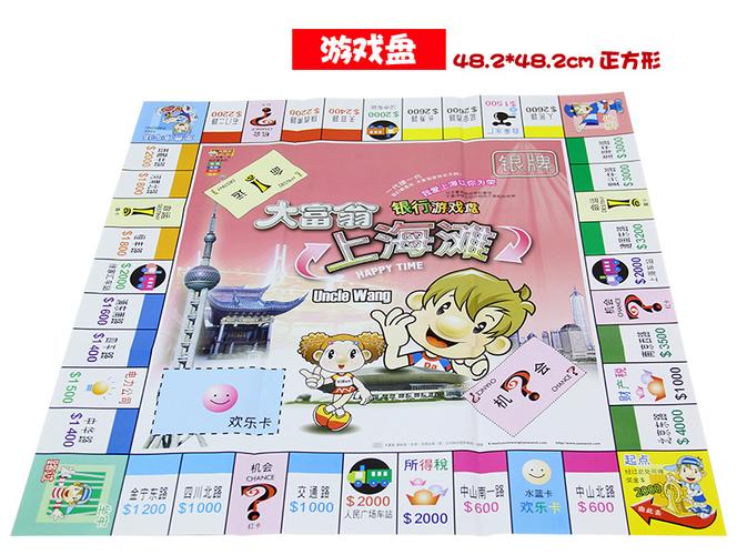 大富翁上海之旅的游戏规则截图