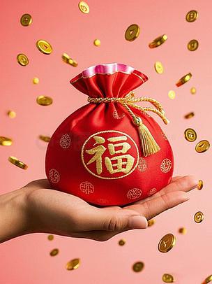 送福袋图标