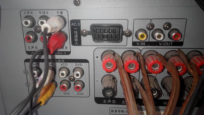 功放与音箱连接线截图