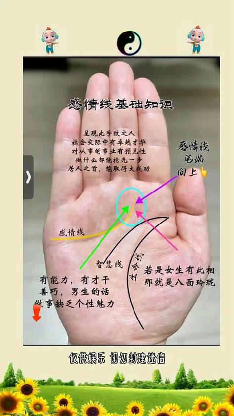 如何分析手相图标