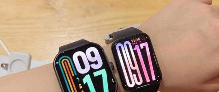 红米watch4和红米watch5对比图标
