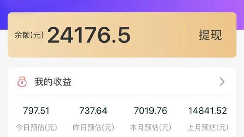 高佣联盟显示有余额提现是0图标