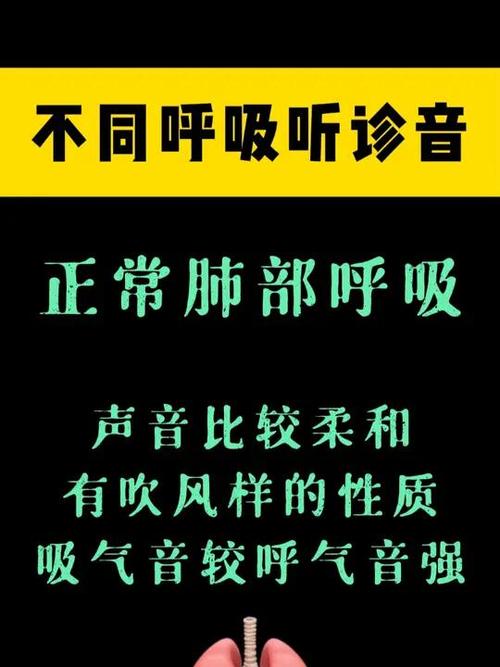 听到自己肺的呼吸声图标