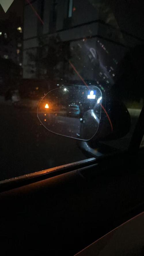 后视镜的灯一直亮着图标