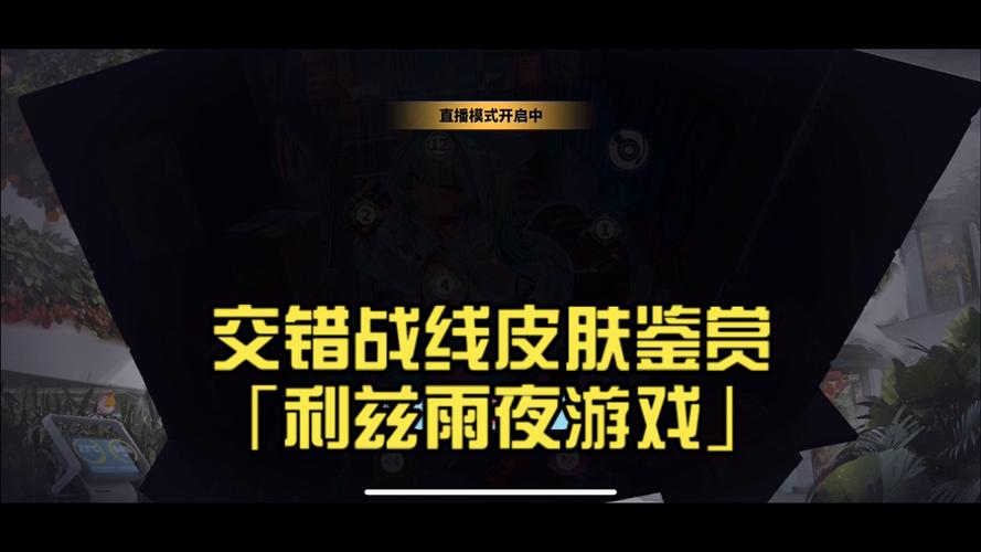 交错战线利兹的皮肤雨夜游戏截图