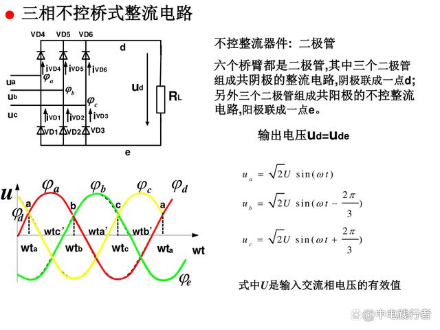 三相整流桥原理图截图