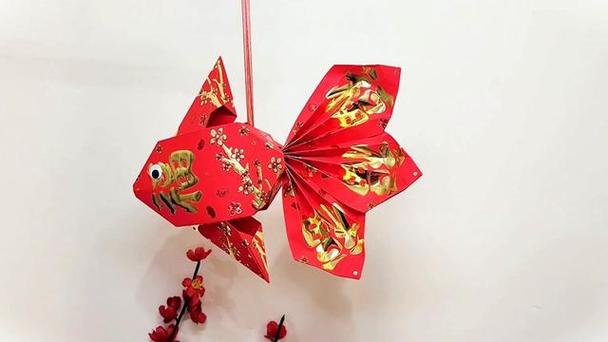 红包小鱼灯笼