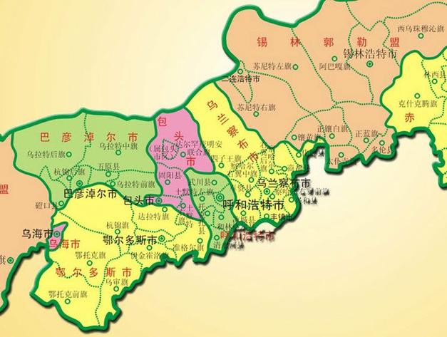 乌兰察布市地图截图