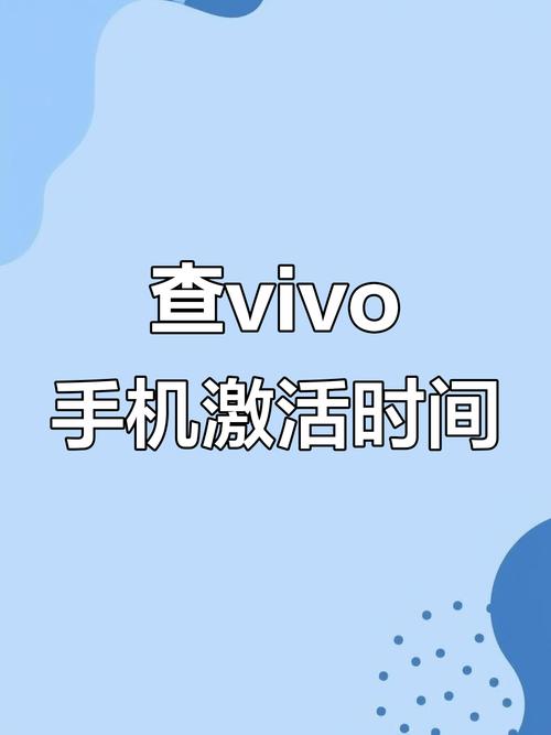 vivo手机第一次激活时间查询图标
